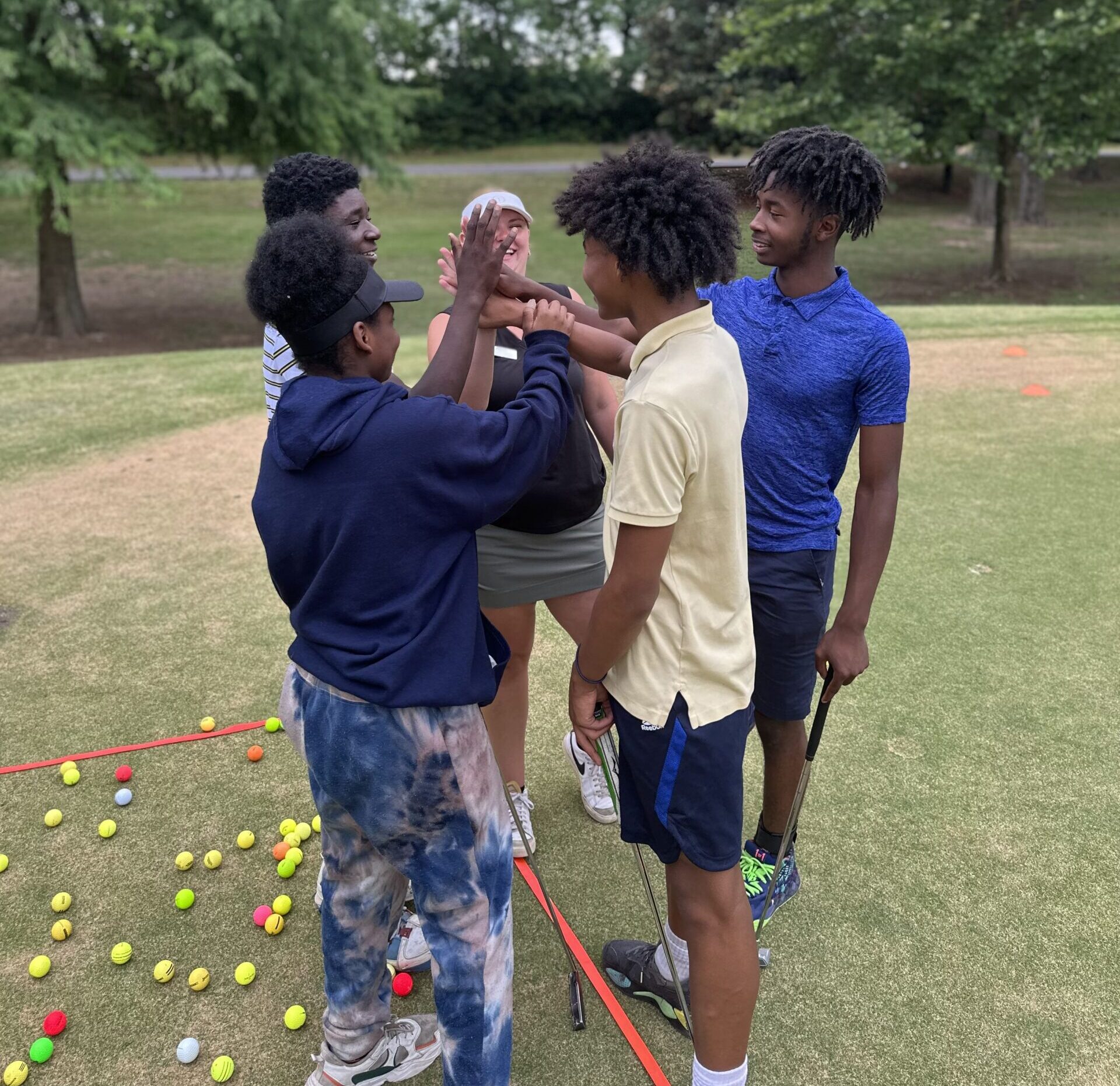 Hannah Sudbury, First Tee - Tennessee Program Coordinator gives her ...
